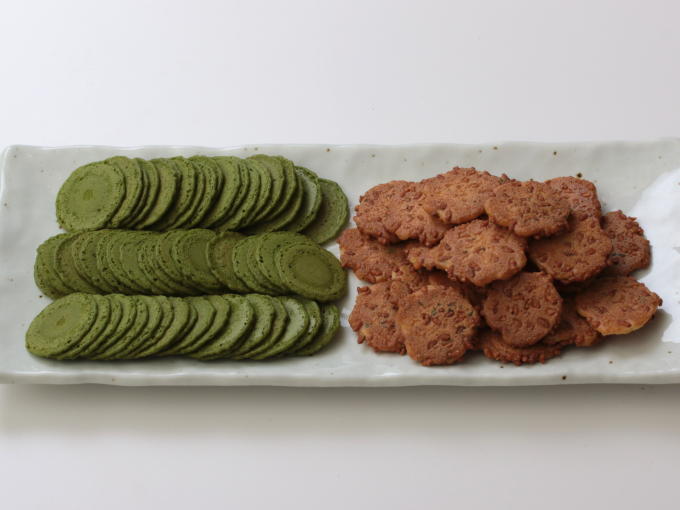 [Recommended] MATCHA GENMAI SENBEI(handmade Japanese cracker ...
